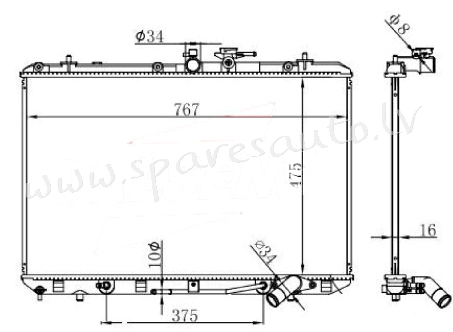 "Spāres Auto" SIA - Автозапчасти : Toyota - HIGHLANDER, 2008-2010
